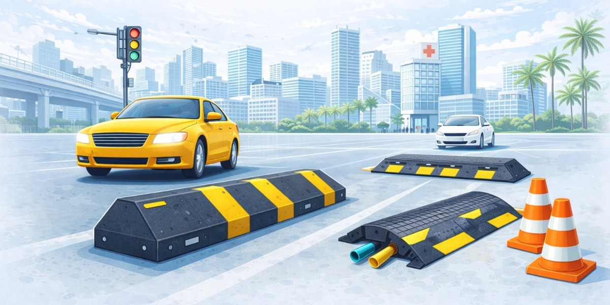 ⇒ Parking Blocks, Speed Bumps And Humps, Corner Guards & Cable ...